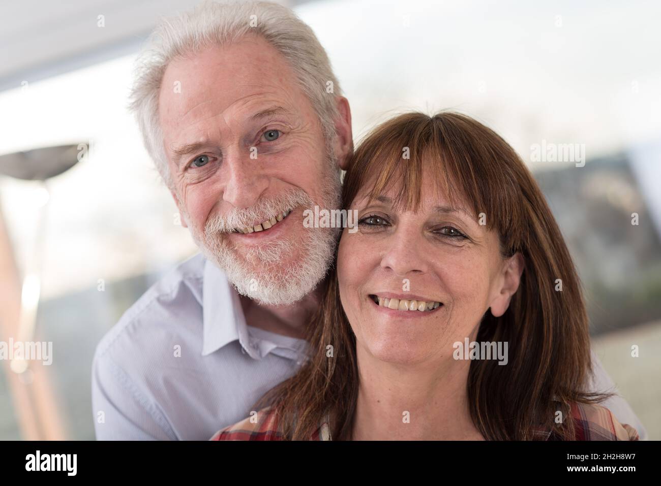 Portrait of a senior couple happy to be together Stock Photo - Alamy