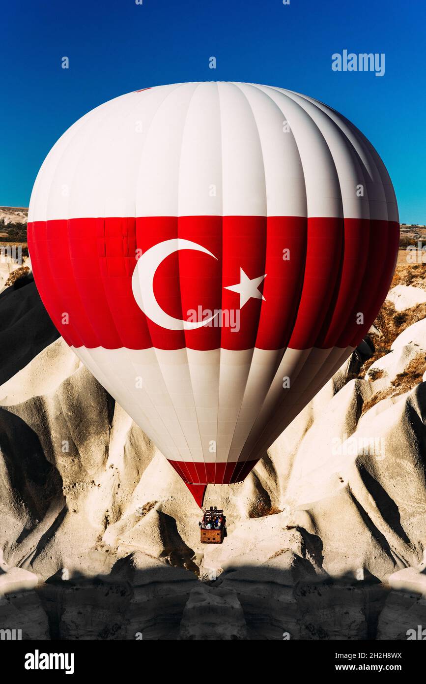 Colorful balloons fly in the sky hi-res stock photography and images ...