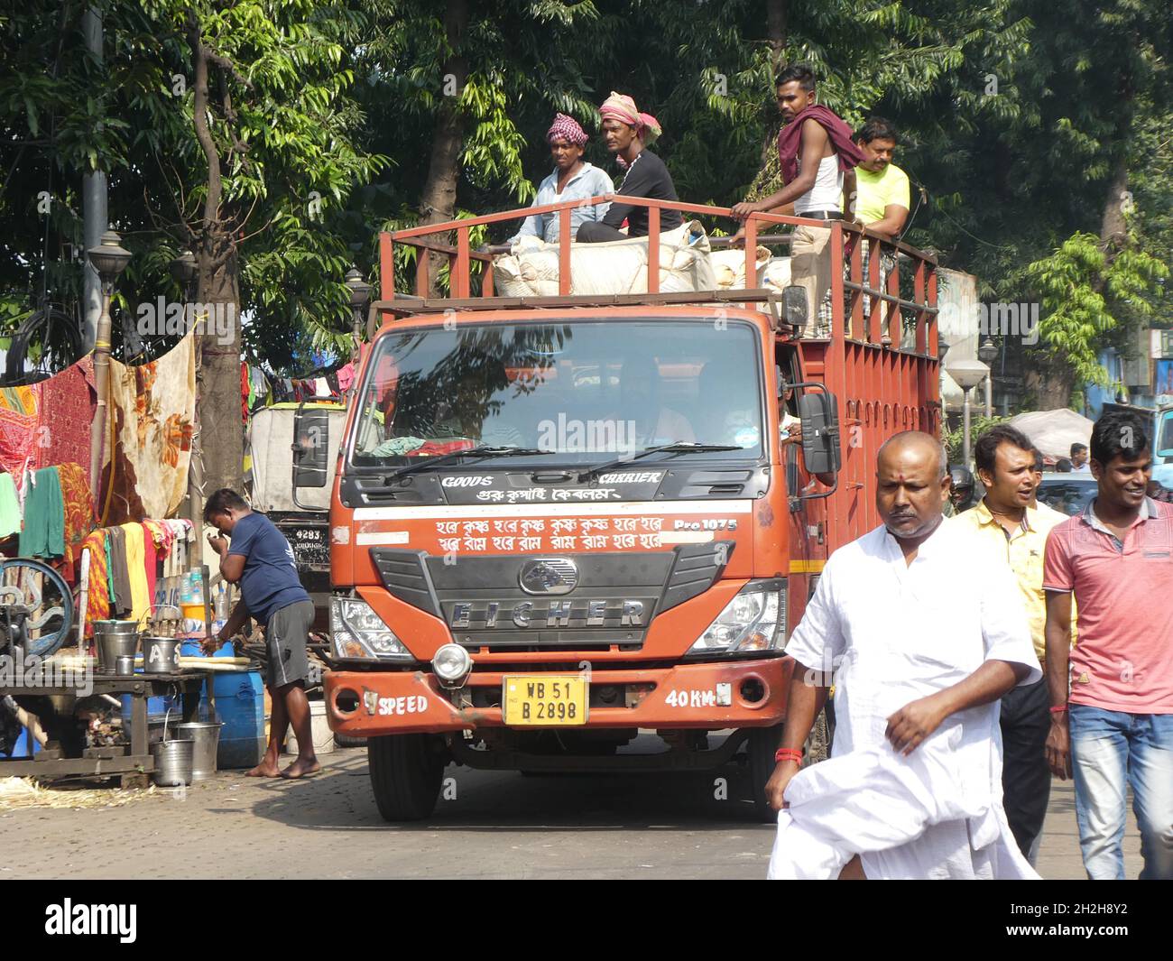 Eicher truck, West Bengal India, 2019 Stock Photo - Alamy