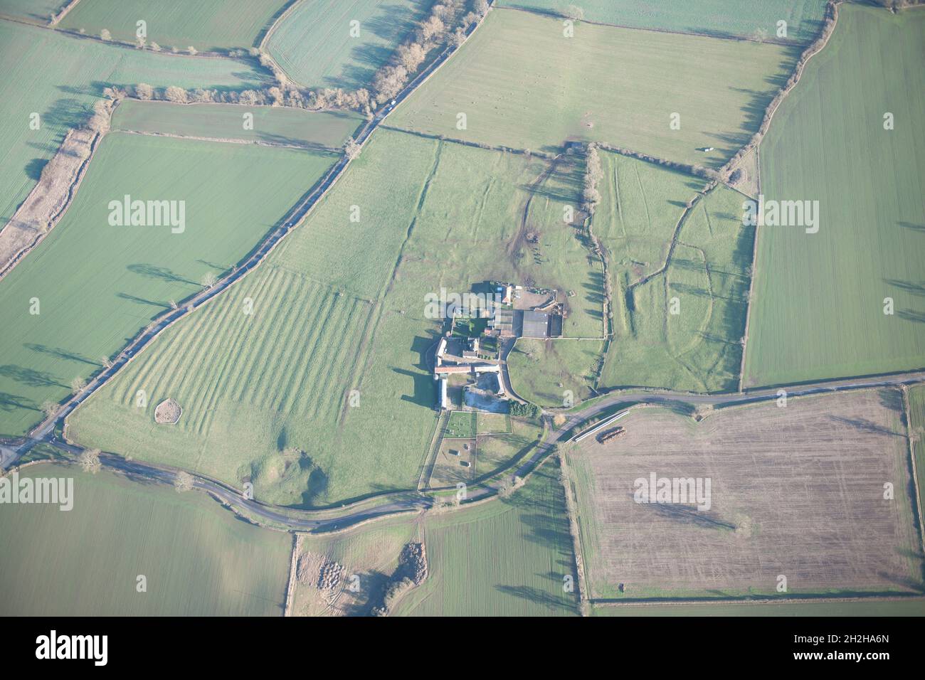 Deserted medieval village of Ulnaby, Darlington, 2015 Stock Photo - Alamy