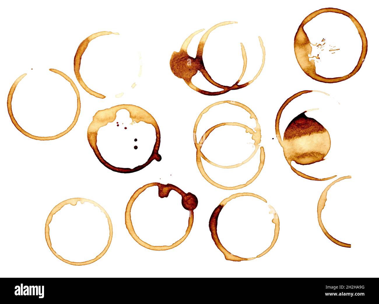 coffee stain fleck drink beverage Stock Photo - Alamy