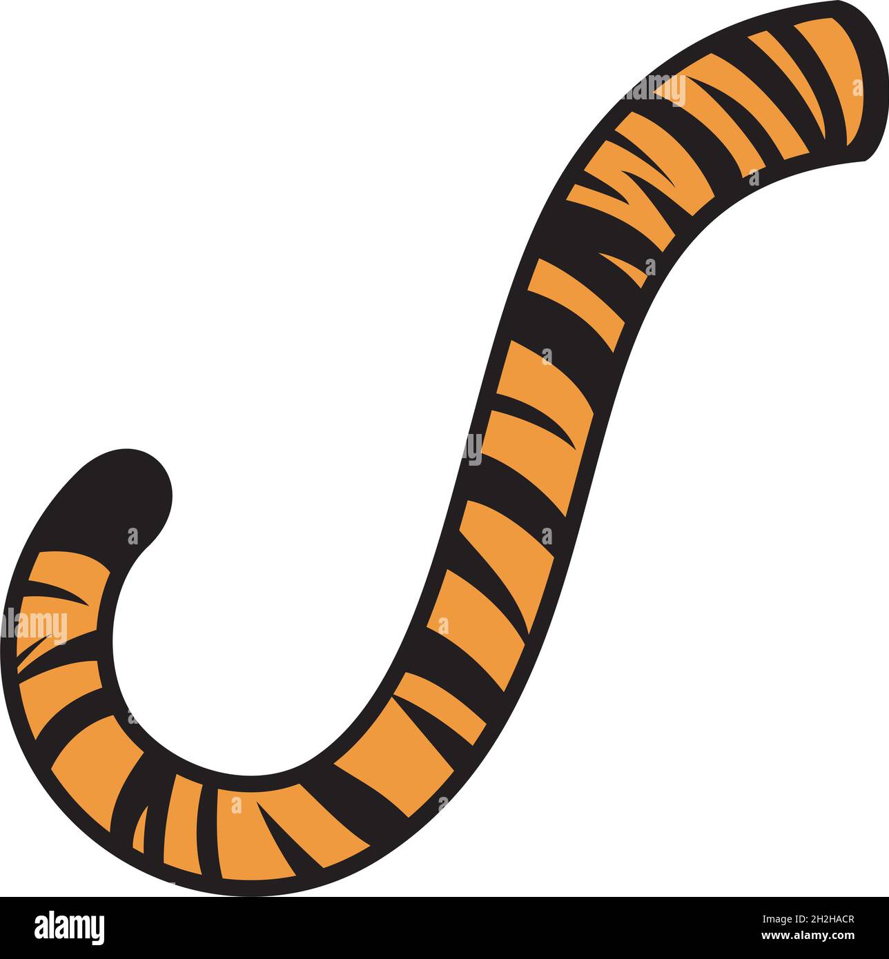Tiger tail design vector illustration Stock Vector Image & Art - Alamy