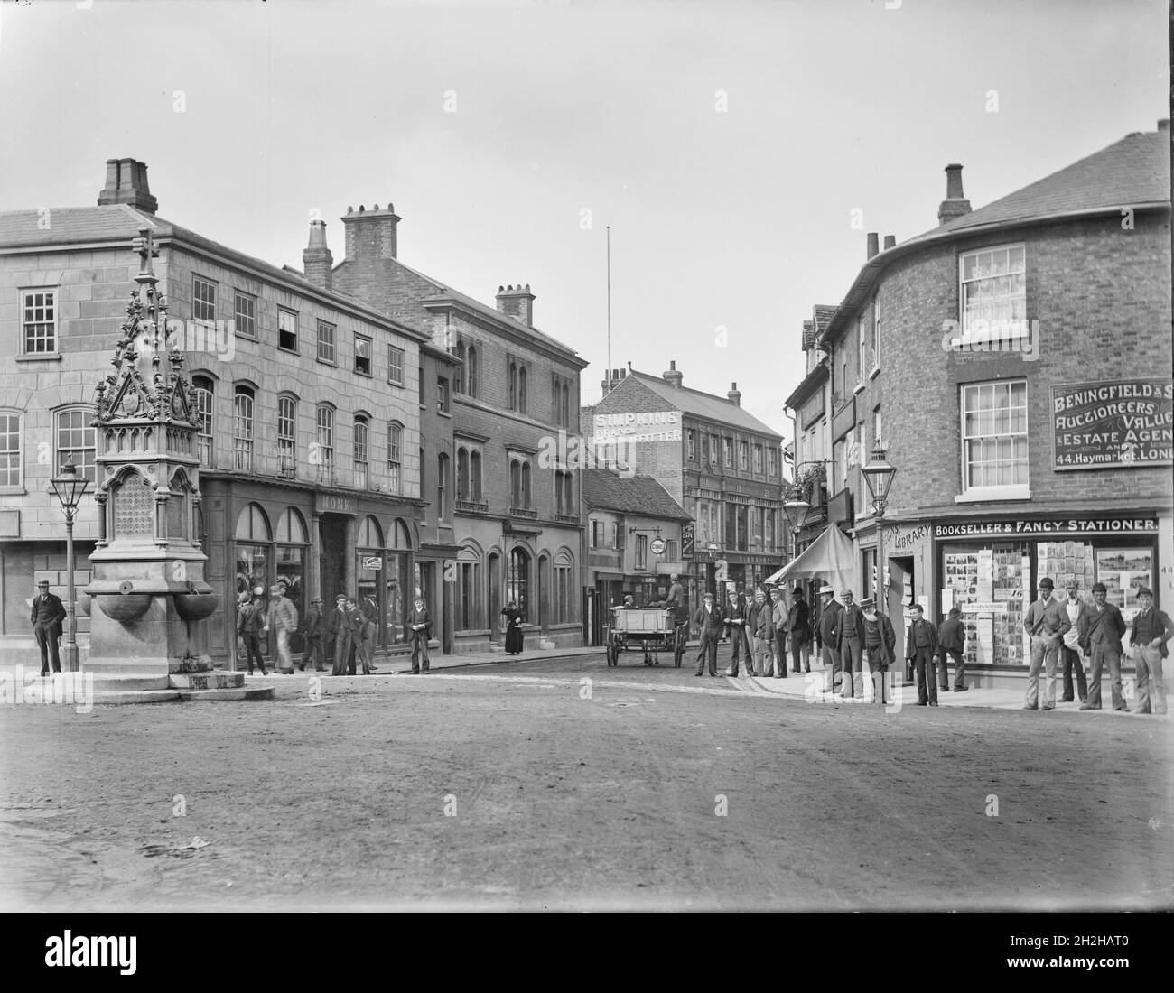Bell Street, Henley-on-Thames, South Oxfordshire, Oxfordshire, 1890 ...