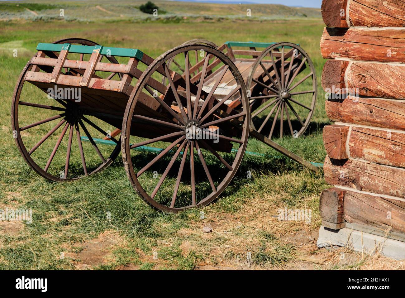 Handcarts were a means of conveyence for Mormon pioneers crossing the ...