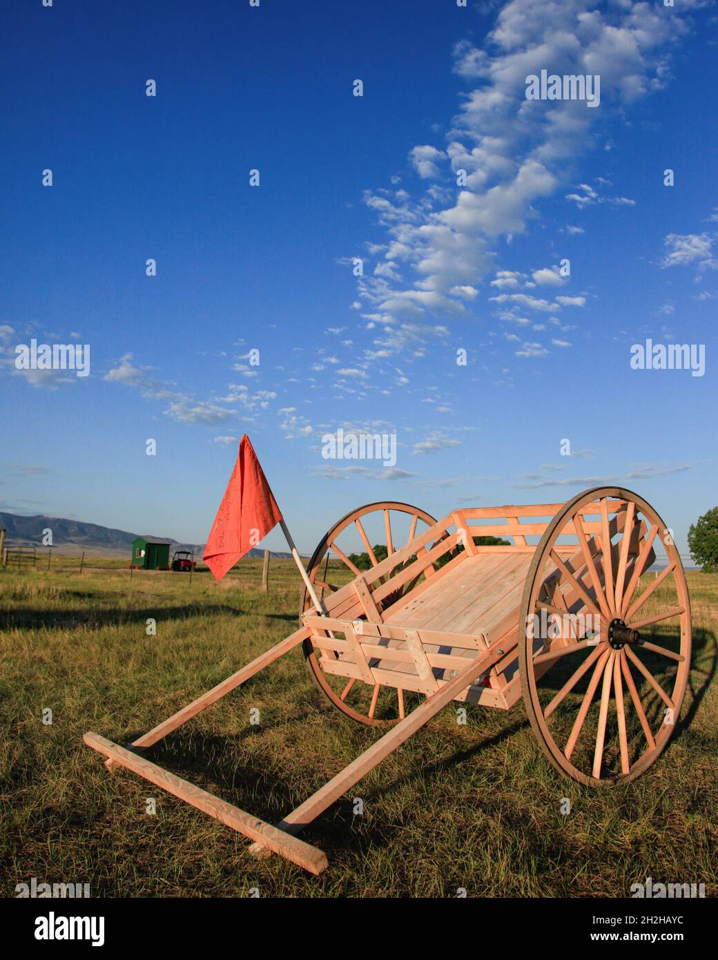 Handcarts were a means of conveyence for Mormon pioneers crossing the ...