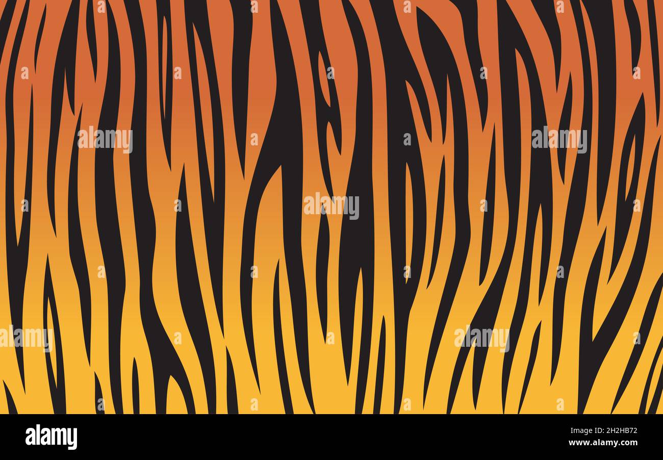 Tiger skin background vector illustration Stock Vector Image & Art - Alamy