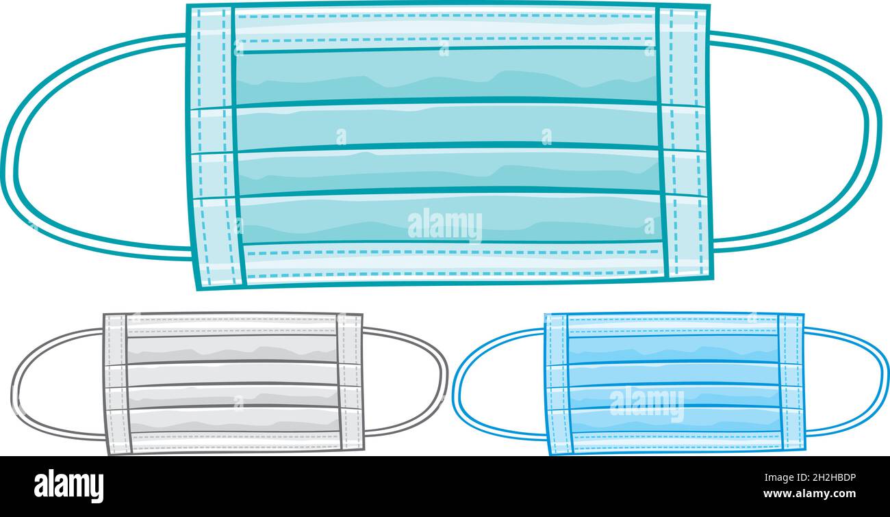 Medical mask vector illustration Stock Vector Image & Art - Alamy