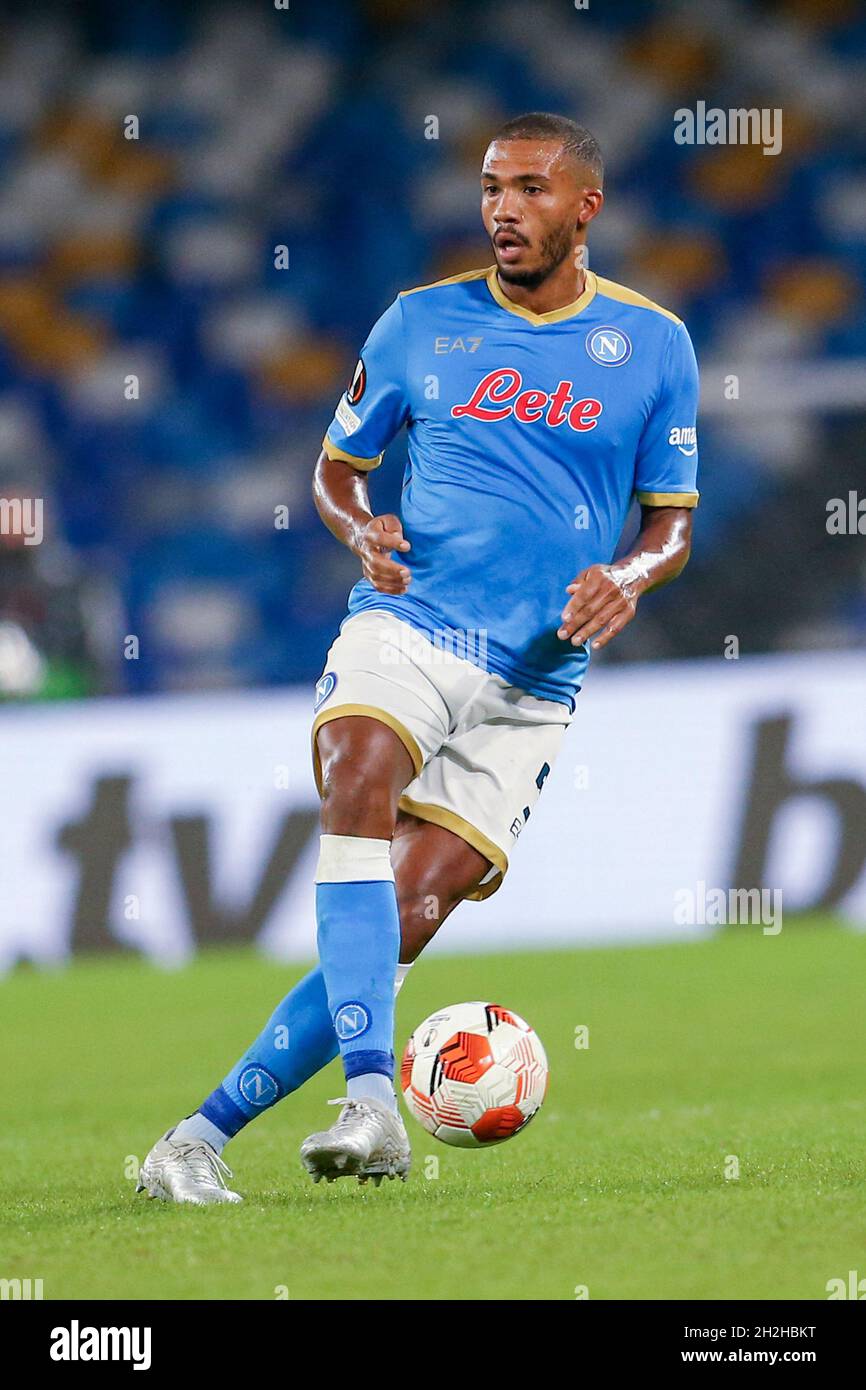 SSC Napoli's Brazilian defender Juan Jesus during europa league match ...