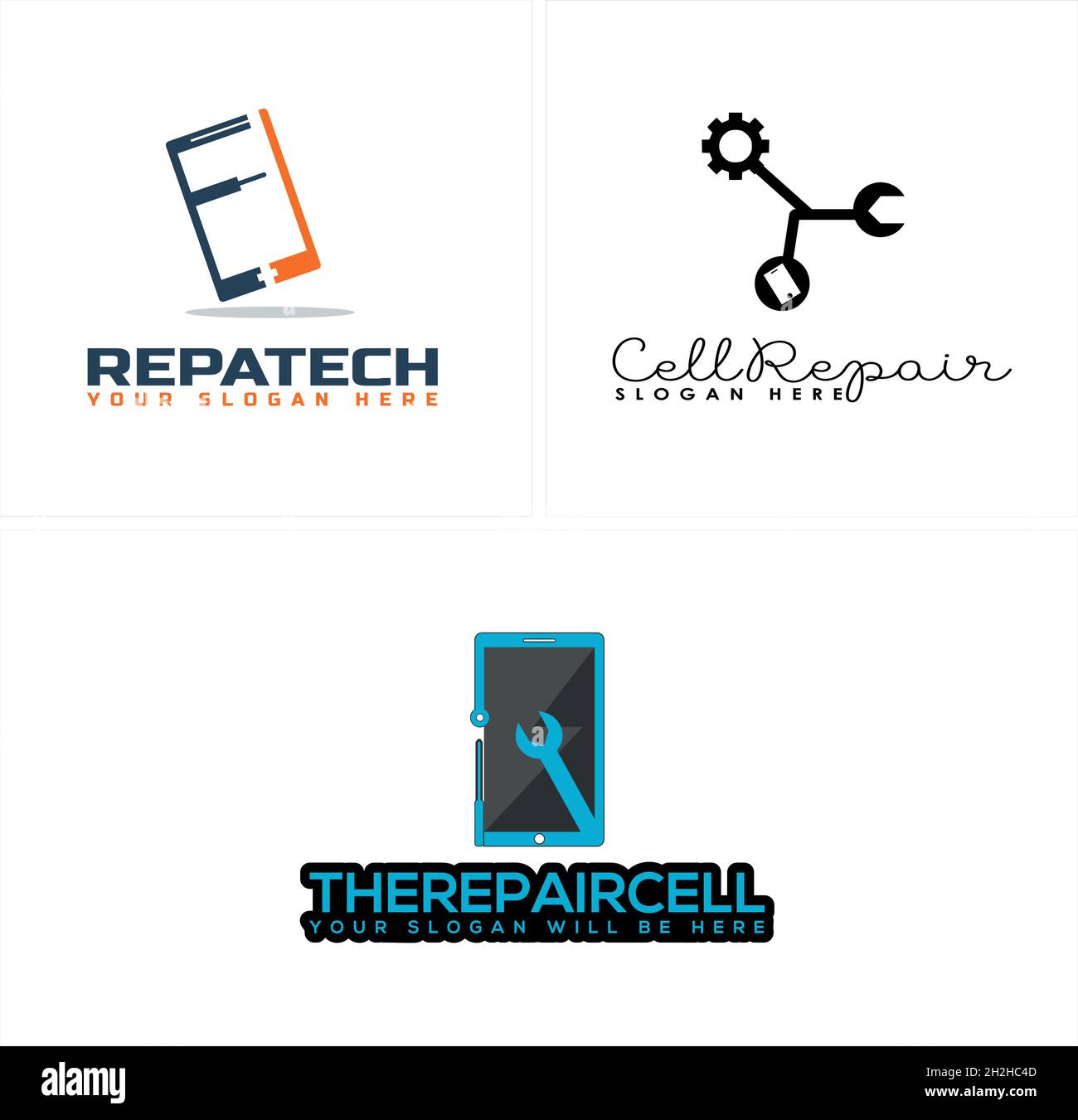 Cellphone broken screen Stock Vector Images - Alamy