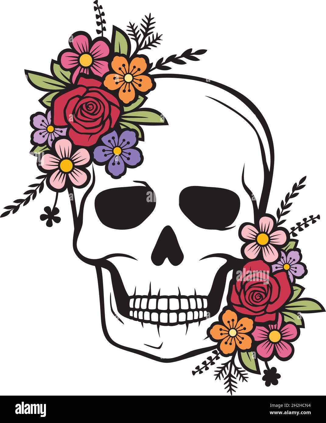 Hip hop skull Cut Out Stock Images & Pictures - Alamy