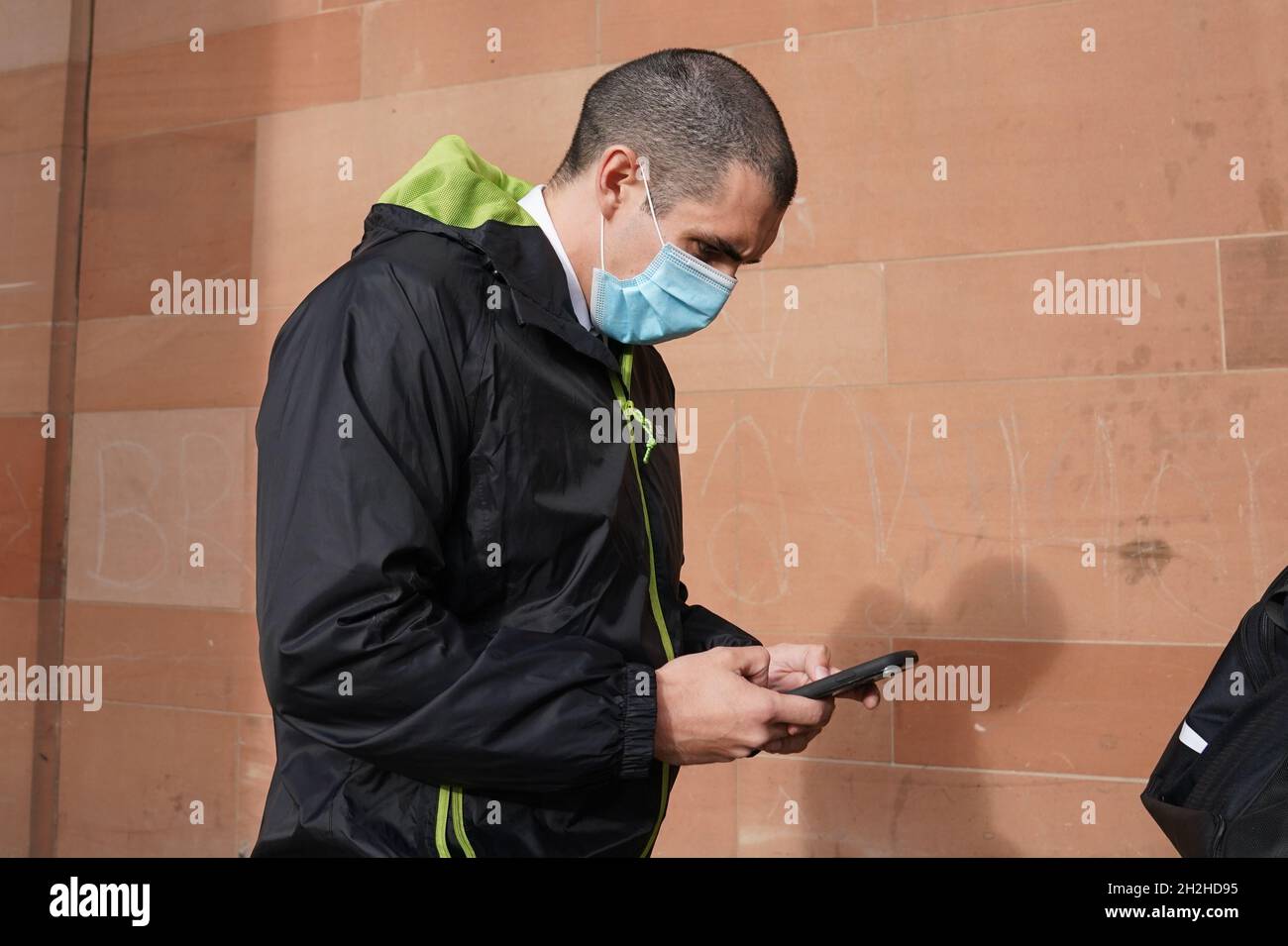 Police officer Marc Hopkins arrives at Newcastle Crown Court for ...