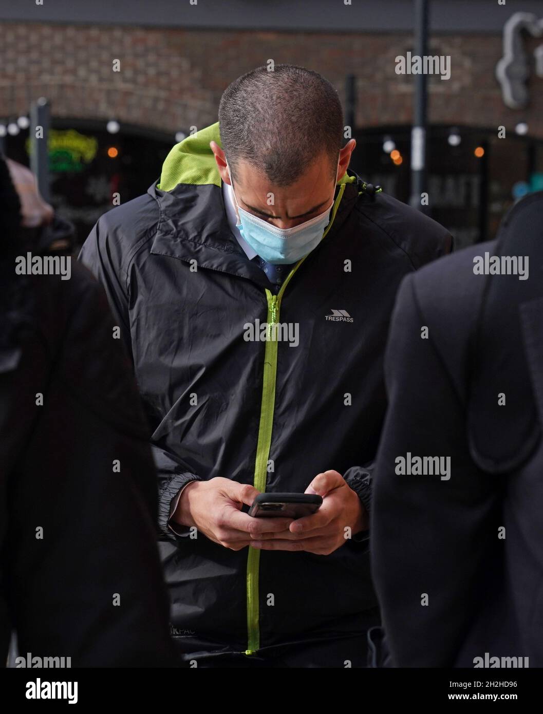 Arrives at newcastle crown court for sentencing hi-res stock ...
