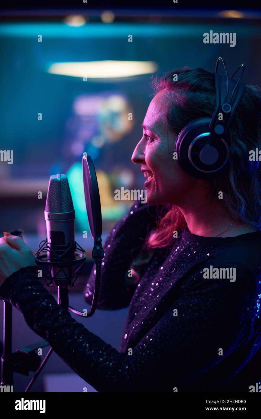 Microphone music musical instrument performance singing standing hi-res ...