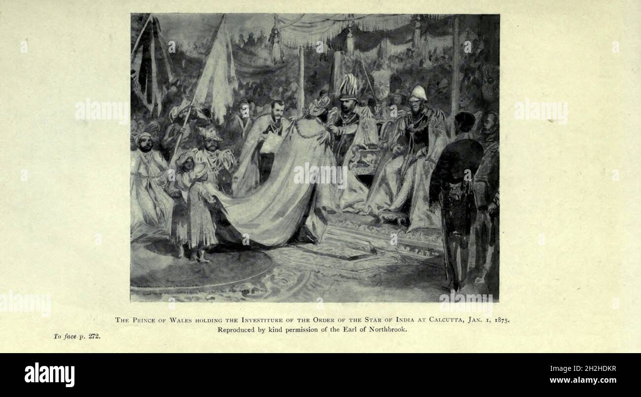 Drawing by william simpson calcutta hi-res stock photography and images ...