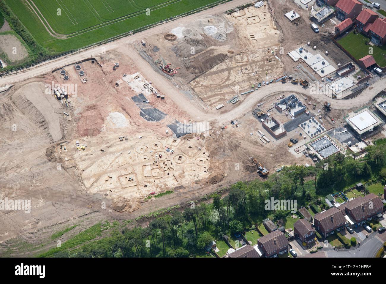 The excavation of an extensive barrow cemetery prior to construction of ...