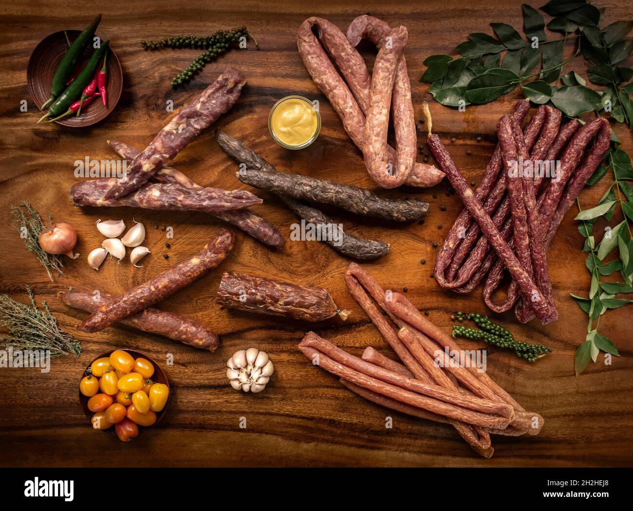 Selection traditional german food hi-res stock photography and images ...