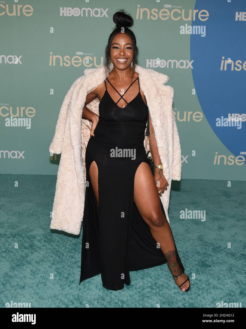 October 21, 2021, Los Angeles, California, USA: Dominique Perry attends ...