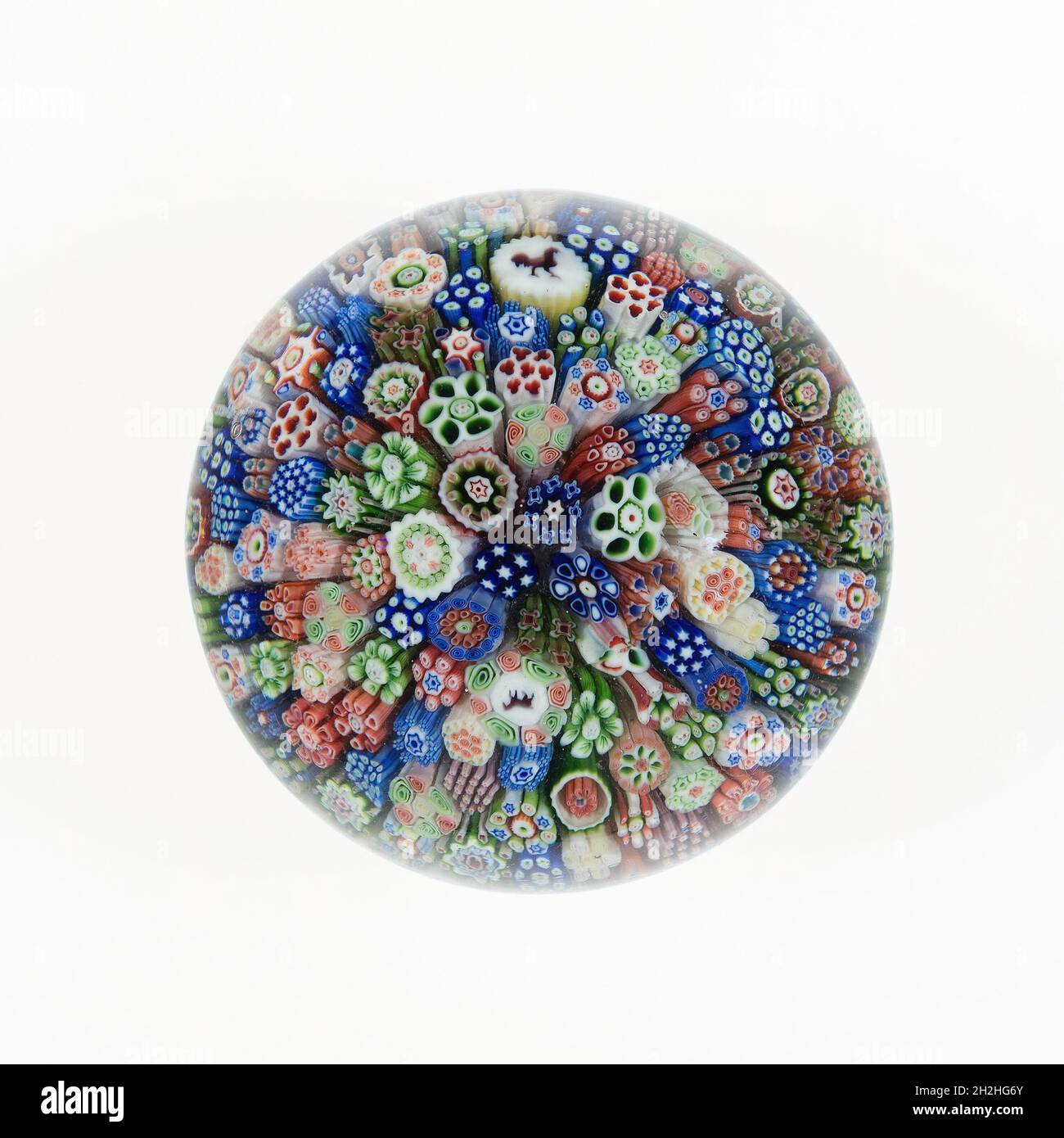 Paperweight, Baccarat, 19th century Stock Photo - Alamy