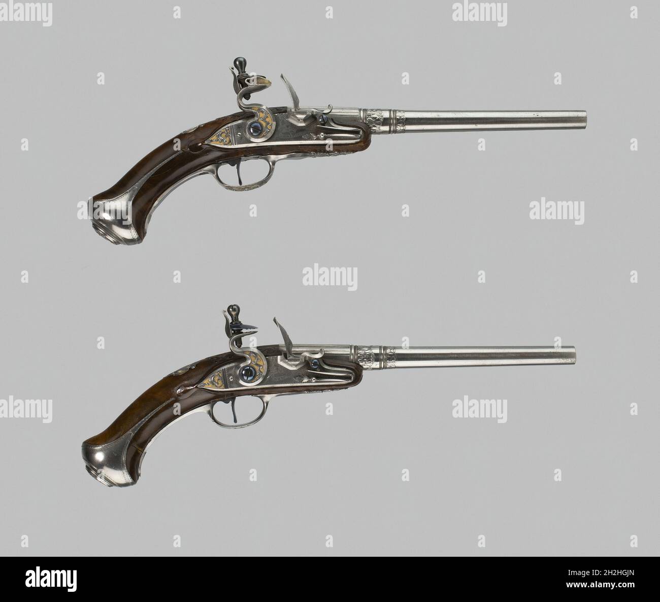 A german flintlock pistol hi-res stock photography and images - Alamy