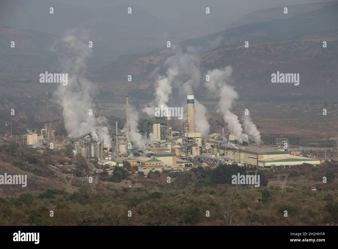 Sappi Ngodwana Mill in Mpumalanga South Africa Stock Photo - Alamy