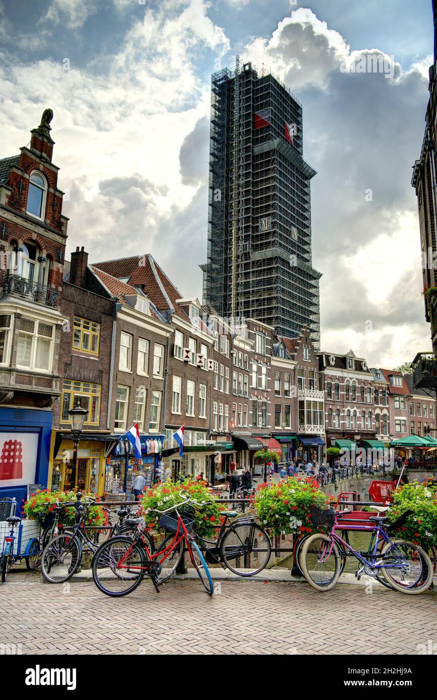 Utrecht Historical Center, HDR Image Stock Photo - Alamy