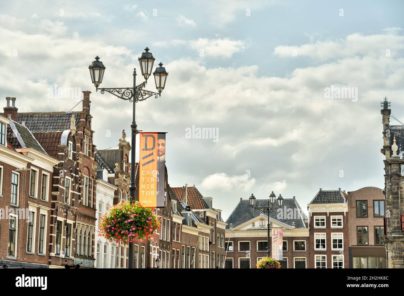 Delft landmarks, Netherlands, HDR Image Stock Photo - Alamy