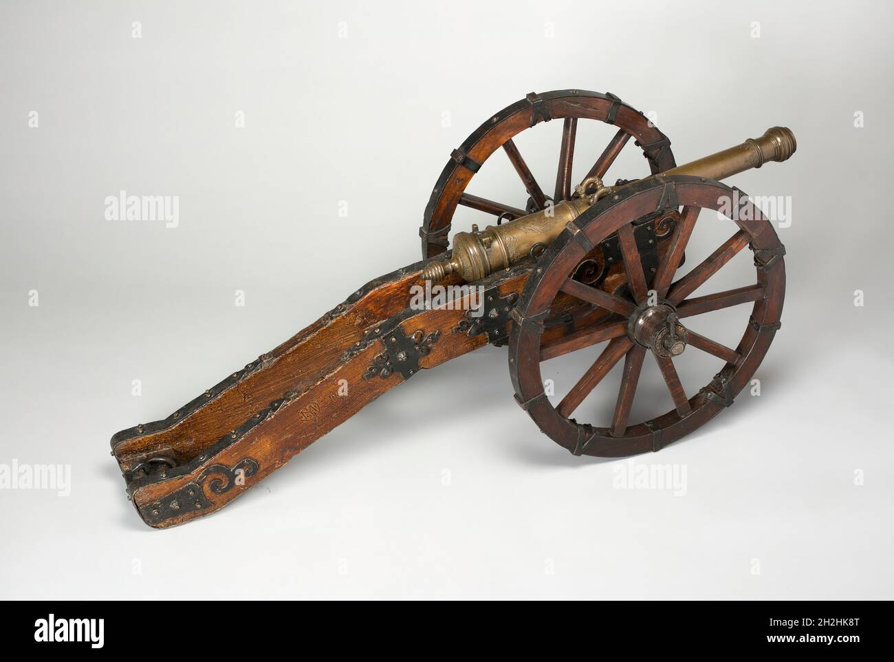 Model Field Cannon with Carriage, Venice, 17th century Stock Photo - Alamy