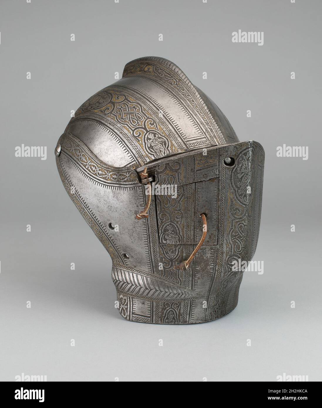 Portions of a Jousting Helmet, Milan, 1570/80 Stock Photo - Alamy