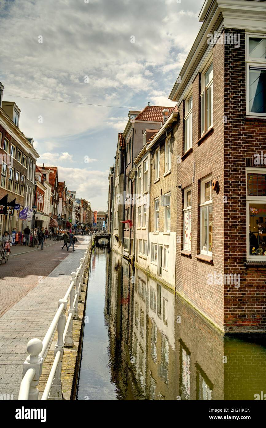 Delft landmarks, Netherlands, HDR Image Stock Photo - Alamy