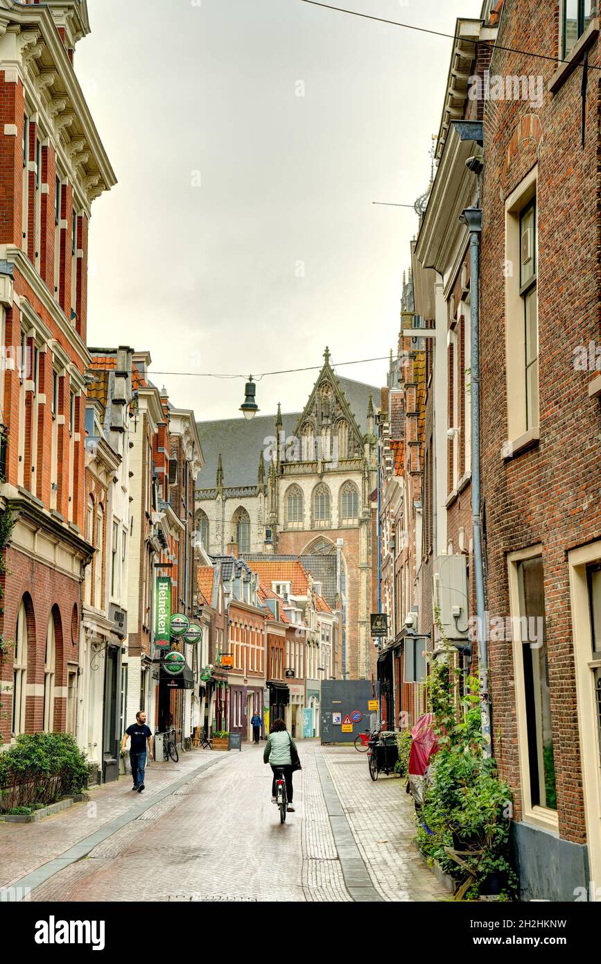 Delft landmarks, Netherlands, HDR Image Stock Photo - Alamy