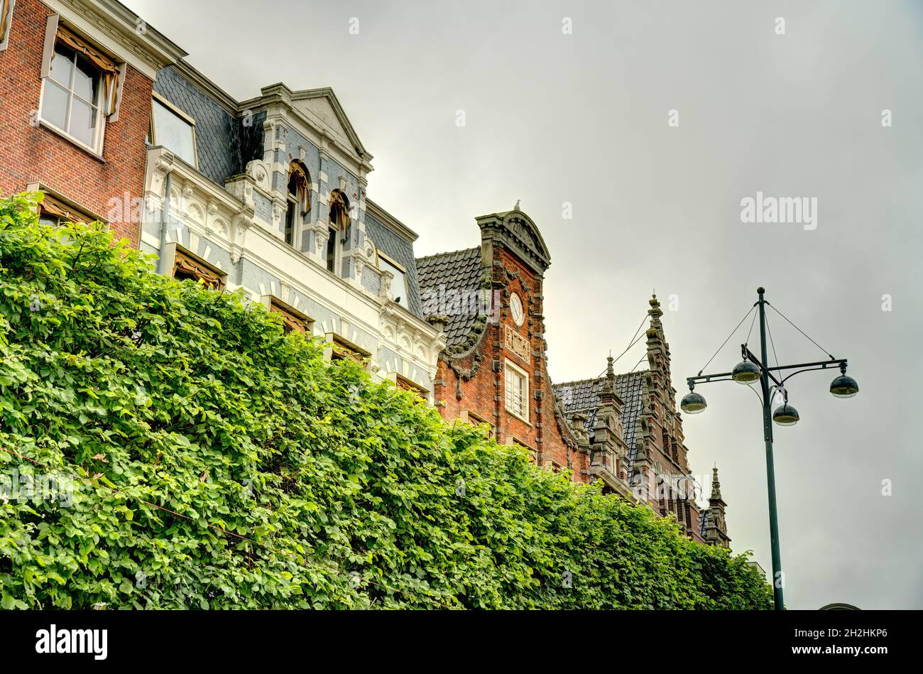 Delft landmarks, Netherlands, HDR Image Stock Photo - Alamy