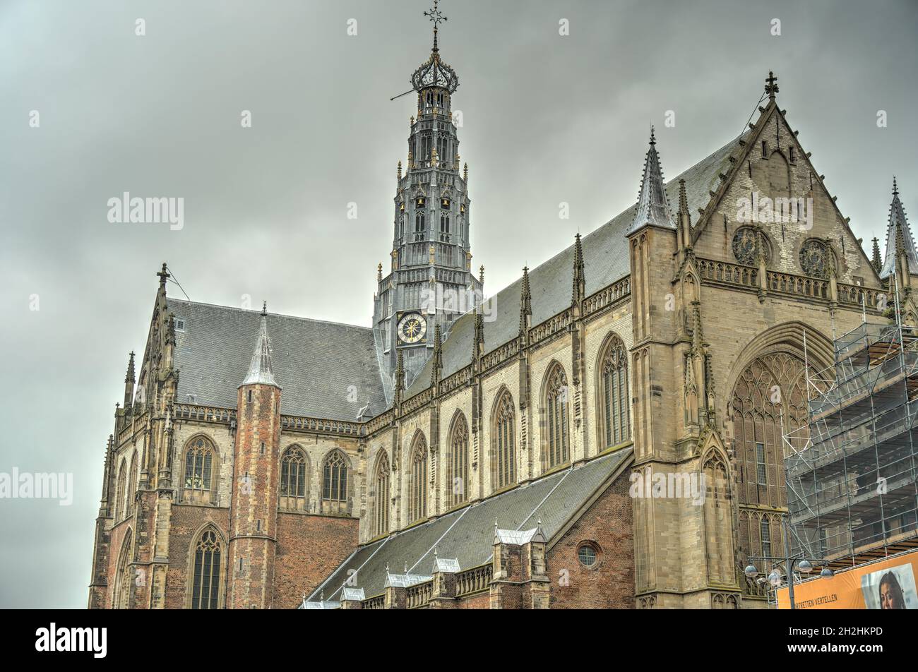 Delft landmarks, Netherlands, HDR Image Stock Photo - Alamy