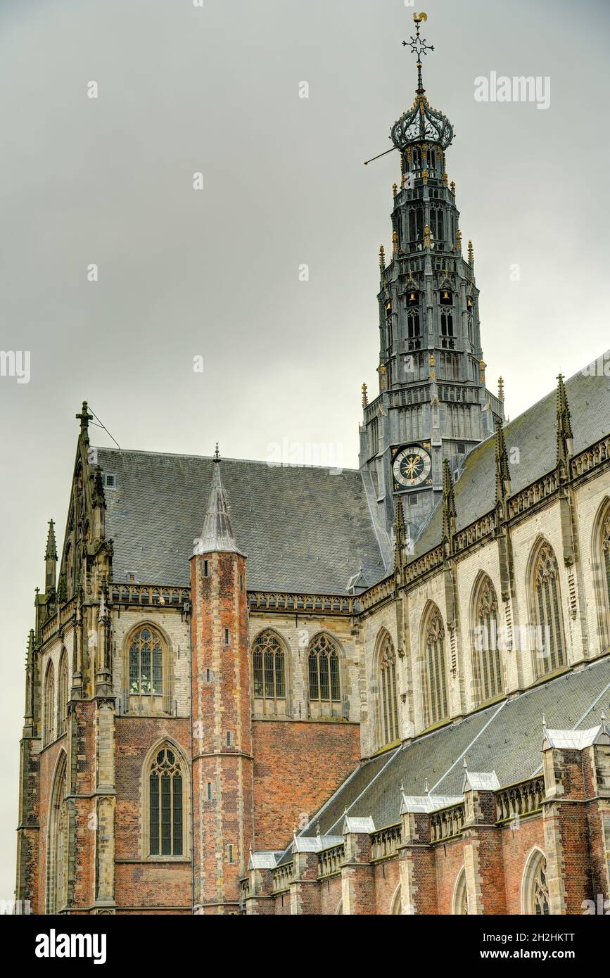 Delft landmarks, Netherlands, HDR Image Stock Photo - Alamy