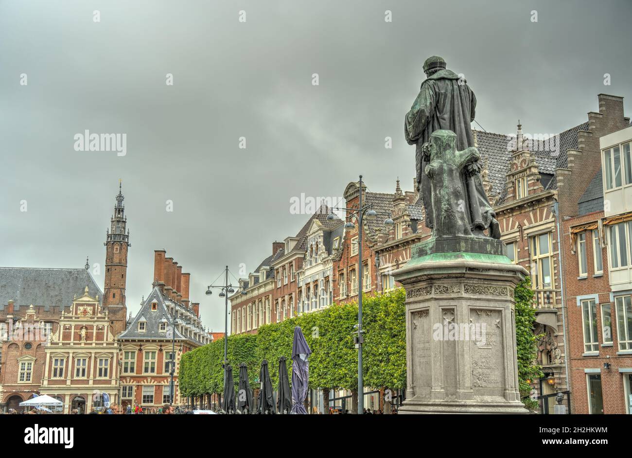 Delft landmarks, Netherlands, HDR Image Stock Photo - Alamy