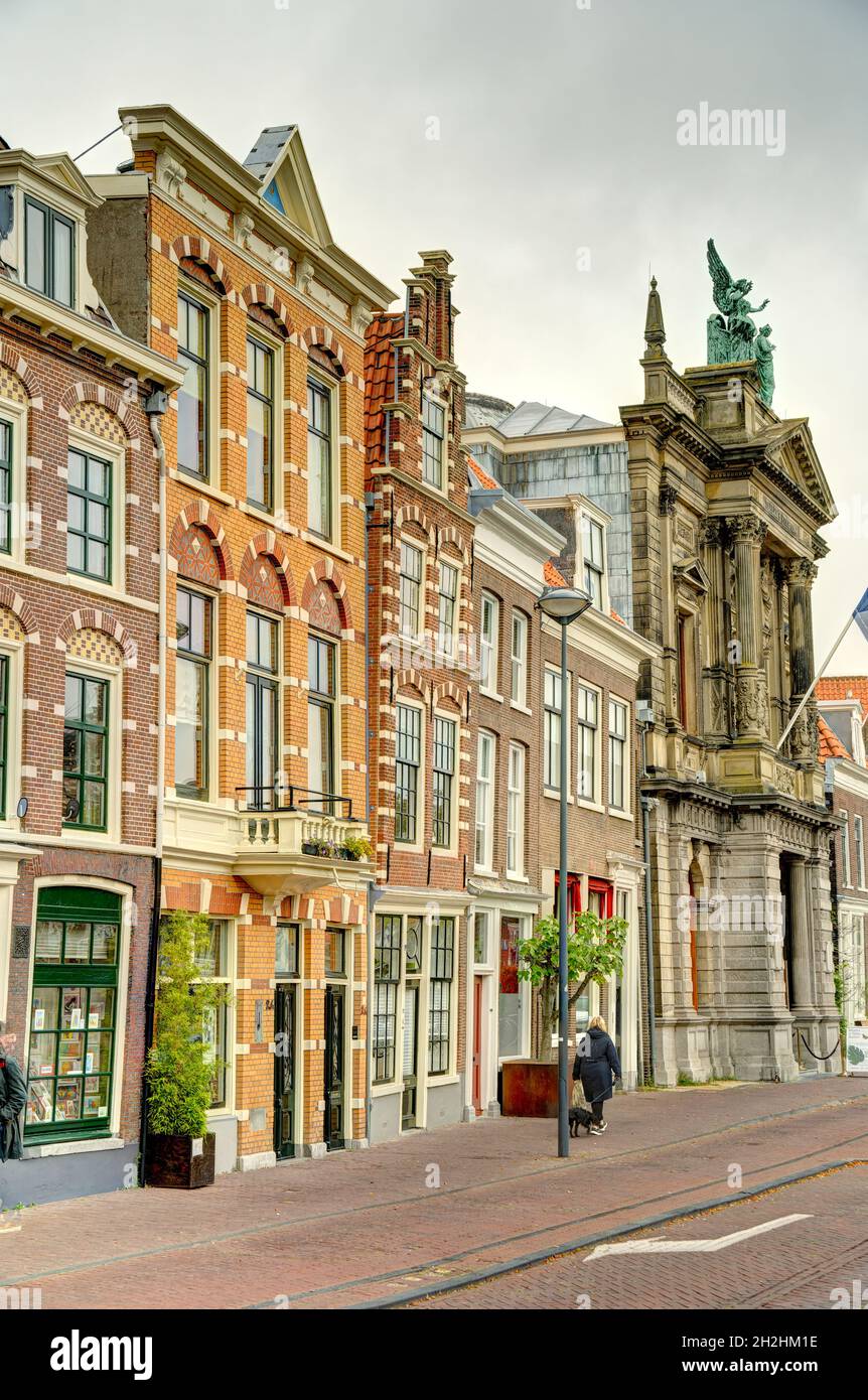 Delft landmarks, Netherlands, HDR Image Stock Photo - Alamy