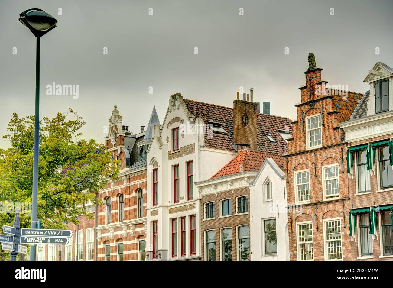 Delft landmarks, Netherlands, HDR Image Stock Photo - Alamy
