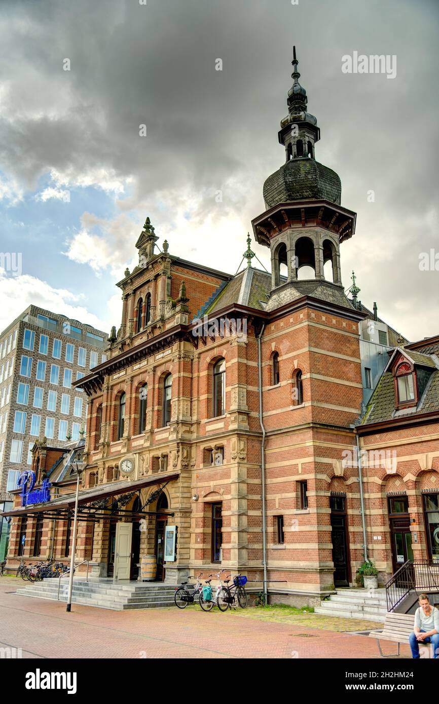 Delft landmarks, Netherlands, HDR Image Stock Photo - Alamy