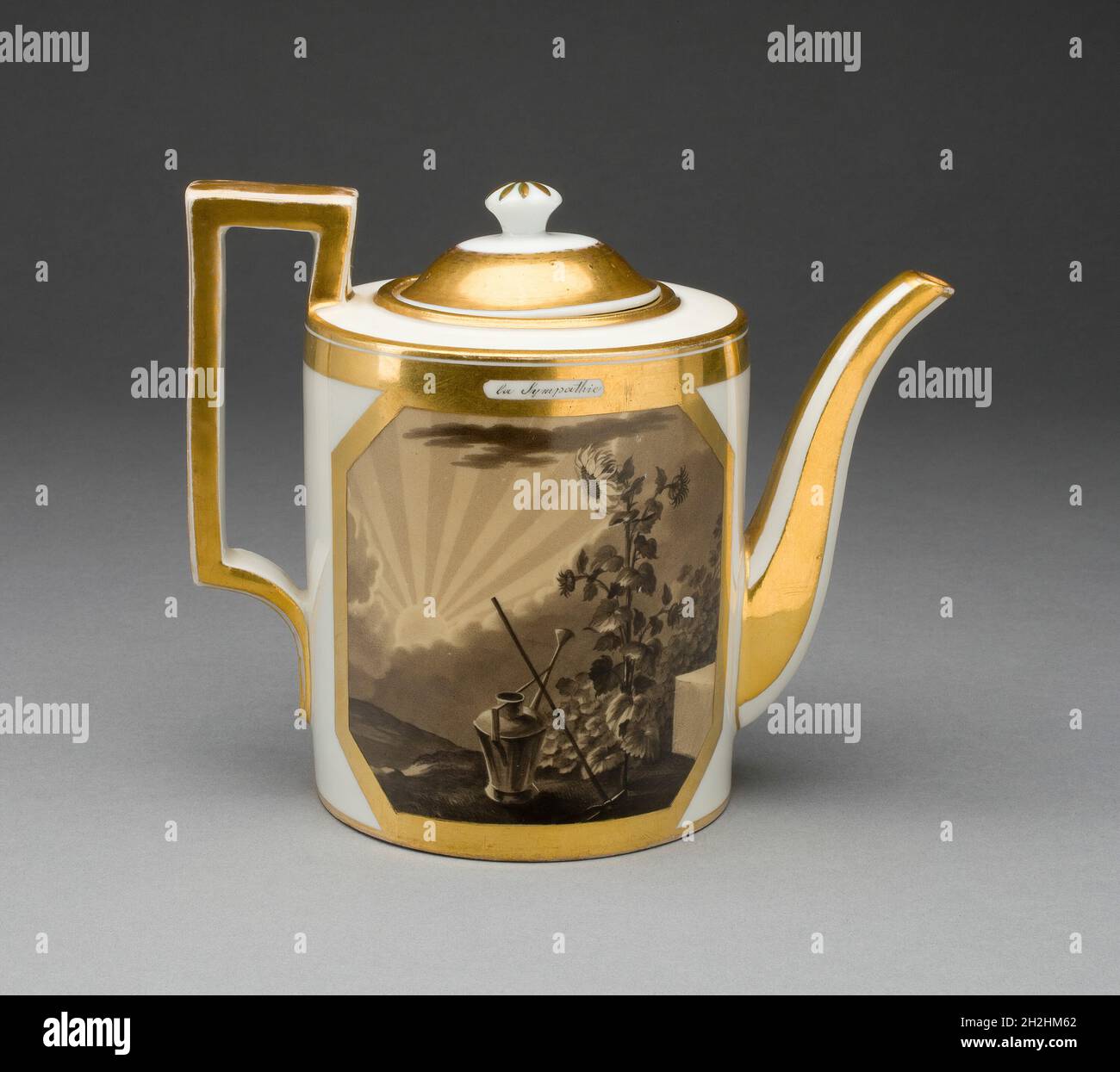 Coffee Pot, Vienna, Early 19th century Stock Photo - Alamy