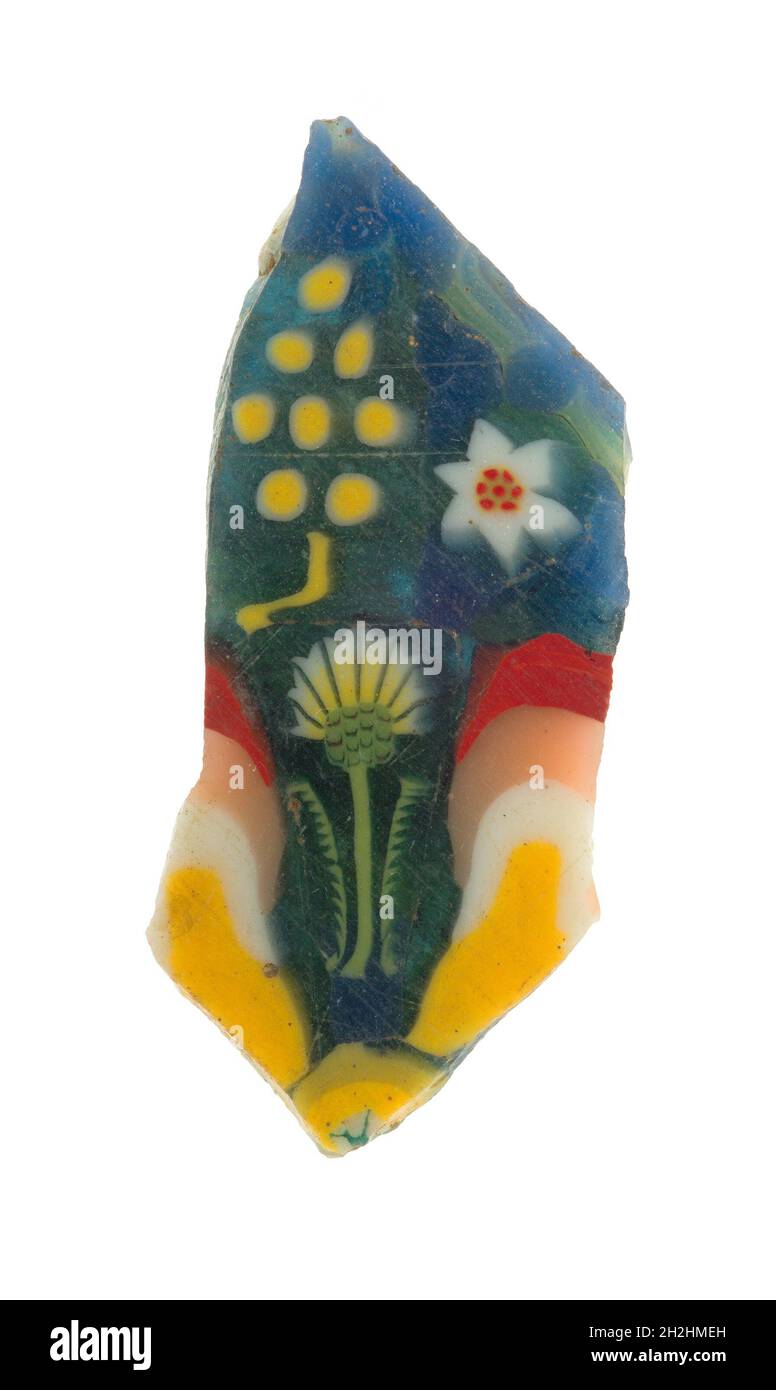 Fragment of a Floral Plaque, Egypt, late 1st century BCE/early 1st ...