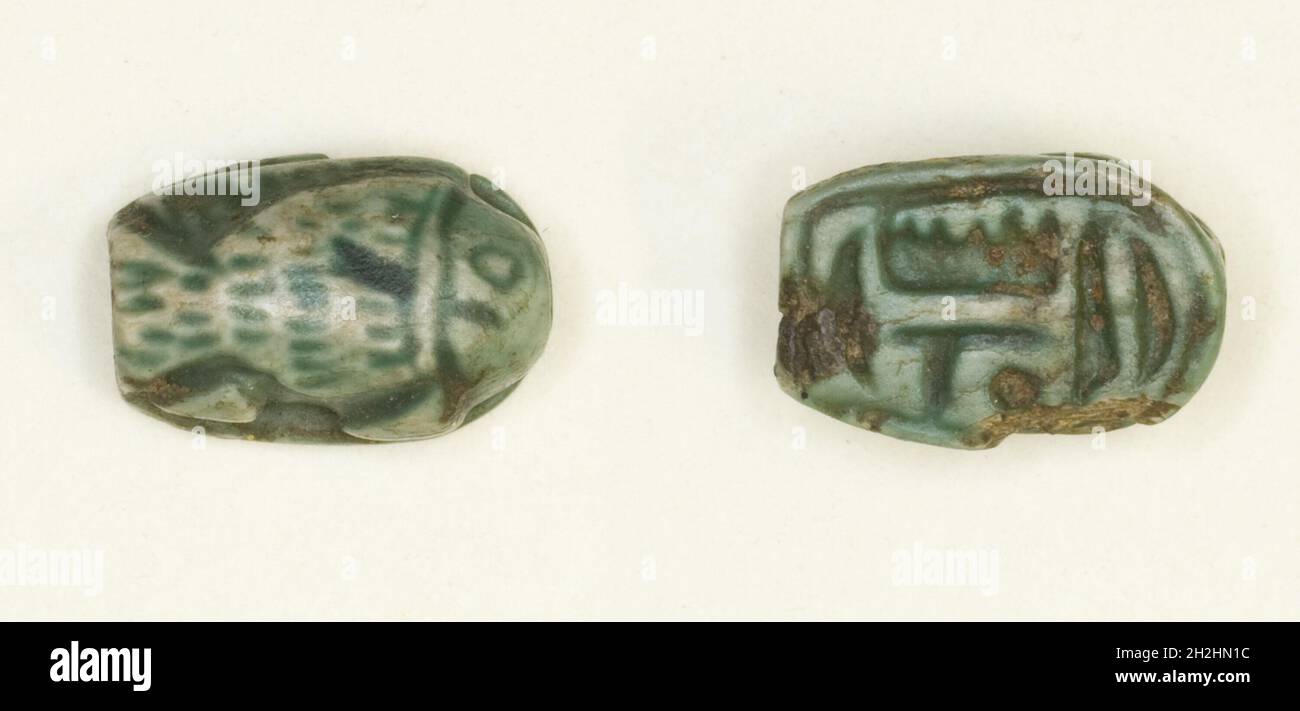 Scaraboid: Fish, Egypt, New Kingdom, Dynasties 18-19 (about 1550-1186 ...