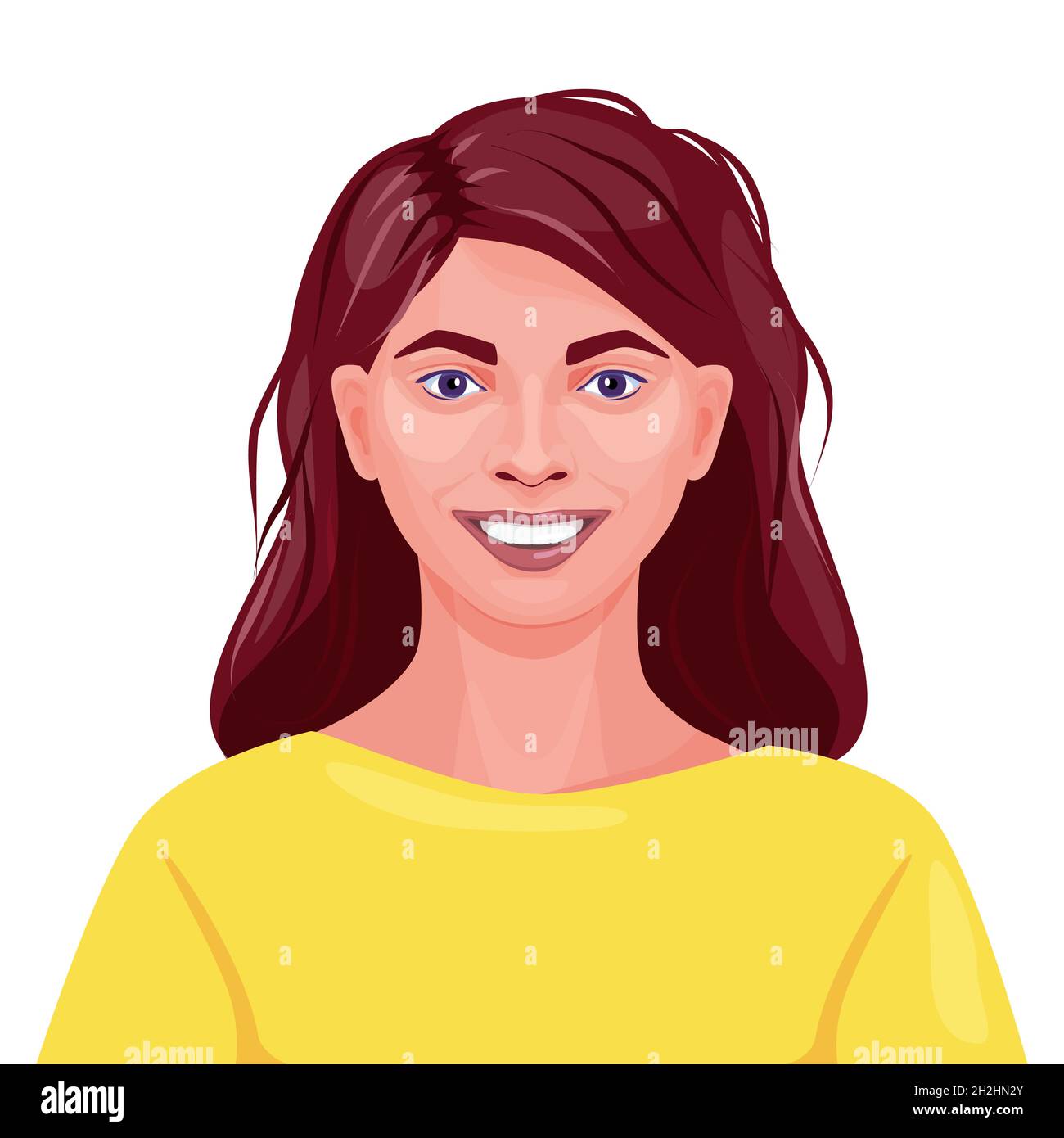 Woman Smile Vector
