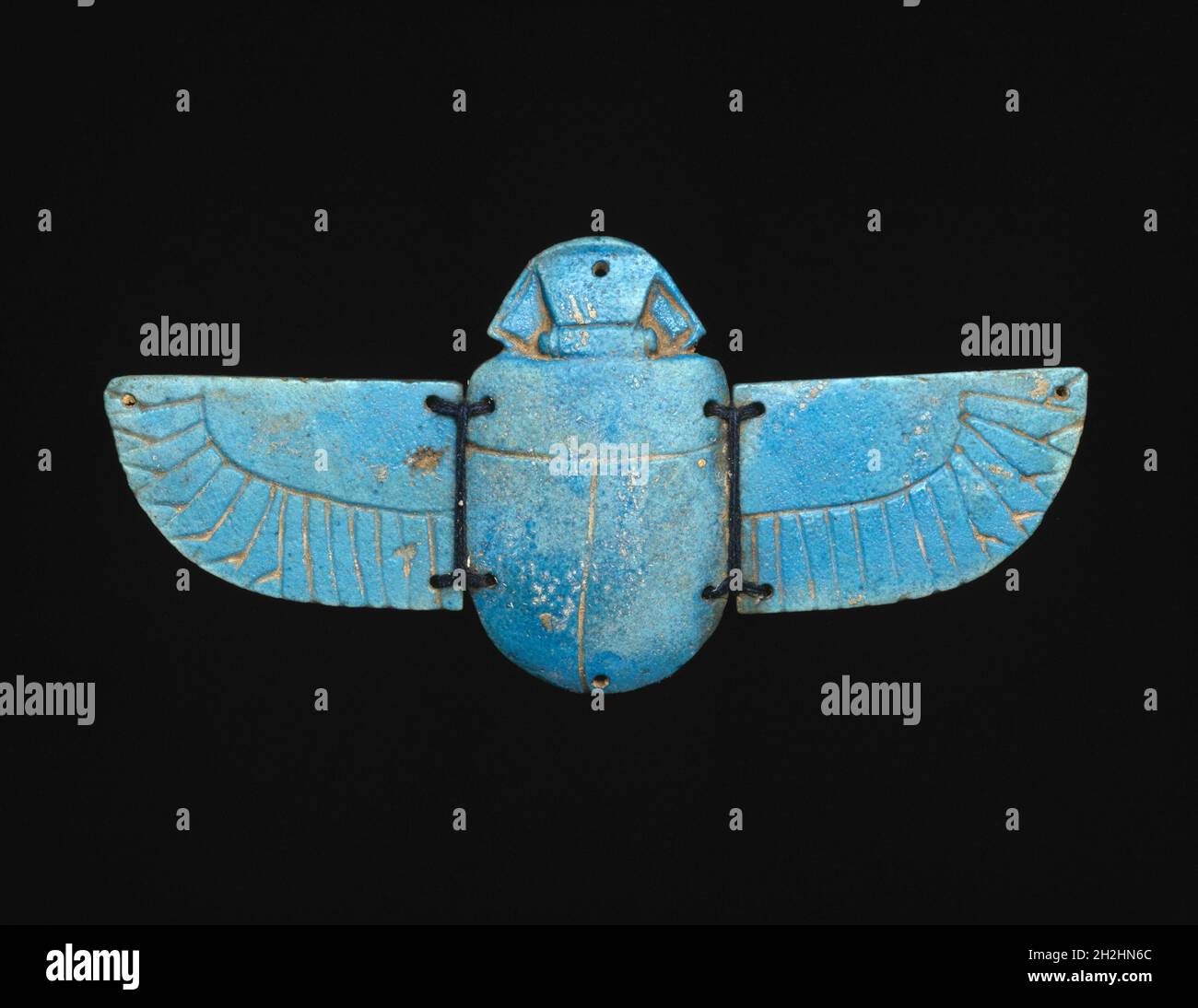 Winged Scarab Amulet, Egypt, Late Period (664-332 BCE Stock Photo - Alamy