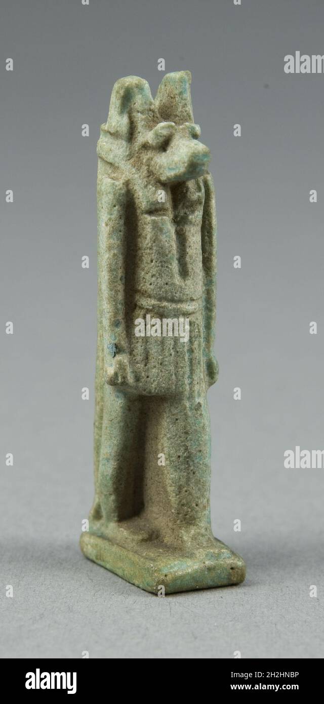 Amulet of the God Anubis, Egypt, Late Period, Dynasties 26-31 (664-332 ...