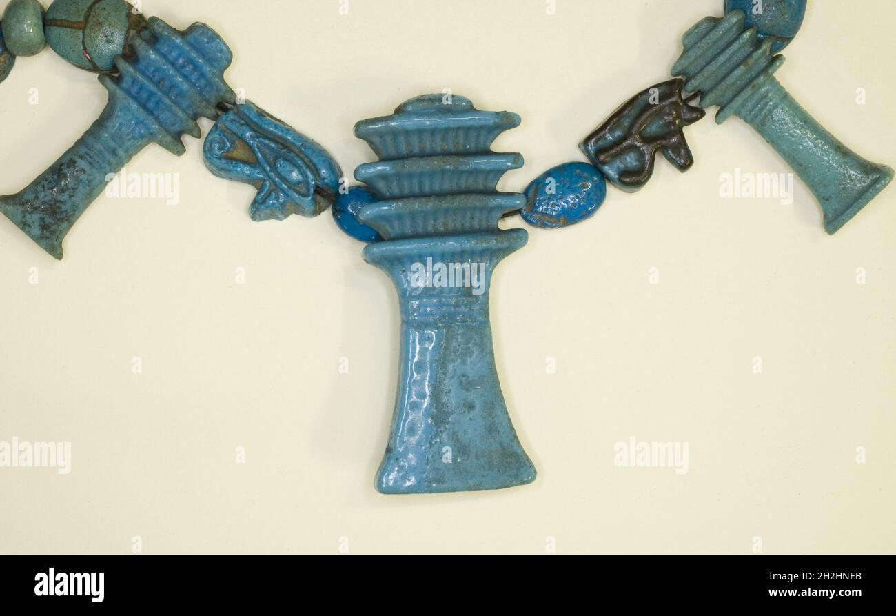 Amulet of a Djed Column, Egypt, Ptolemaic Period (332-30 BCE Stock ...