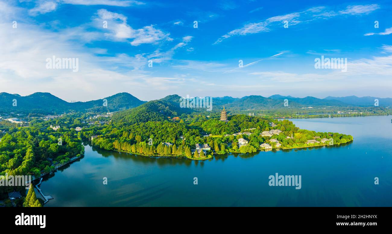West lake temple hi-res stock photography and images - Alamy
