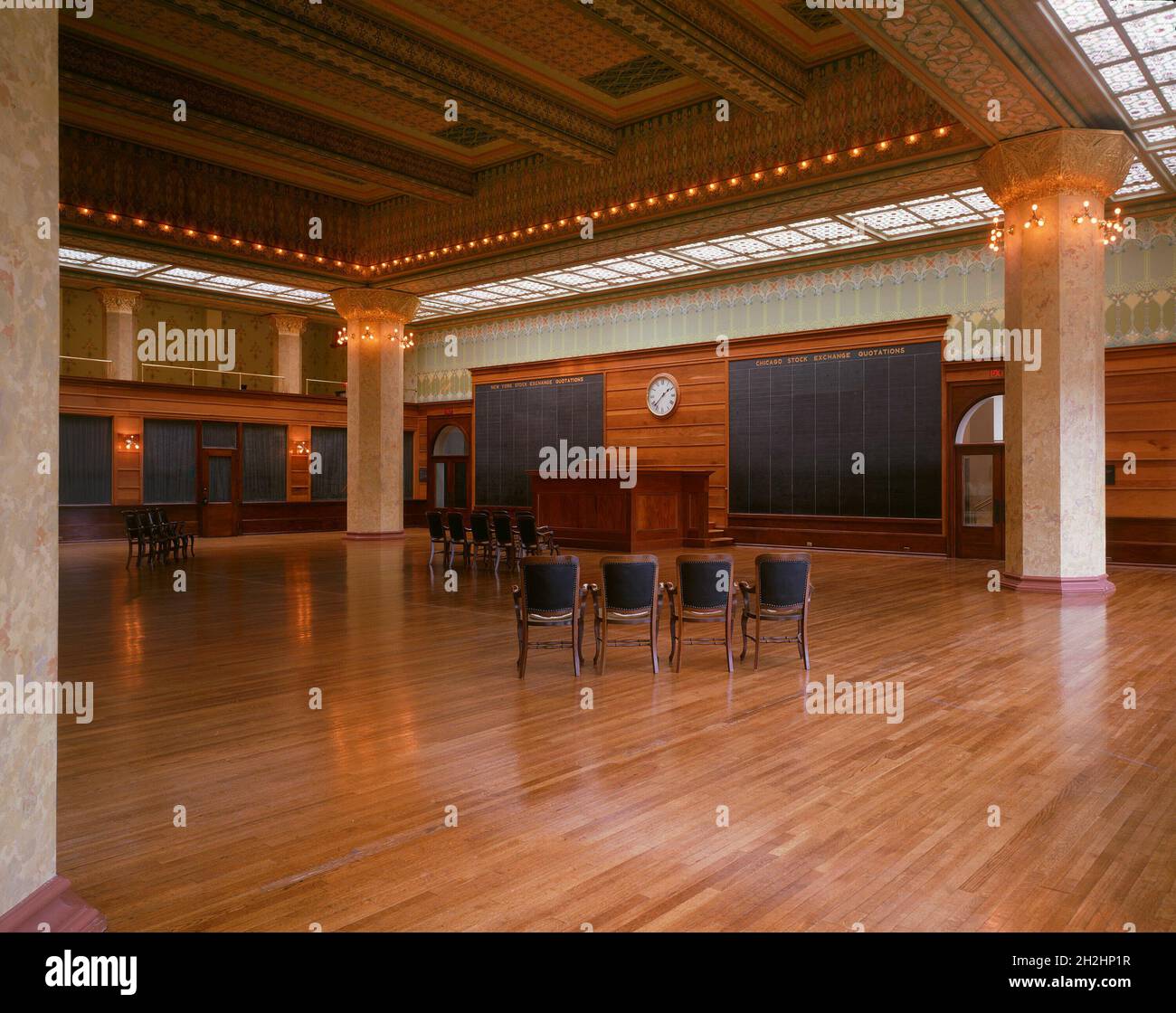 Chicago Stock Exchange Trading Room: Reconstruction at the Art ...