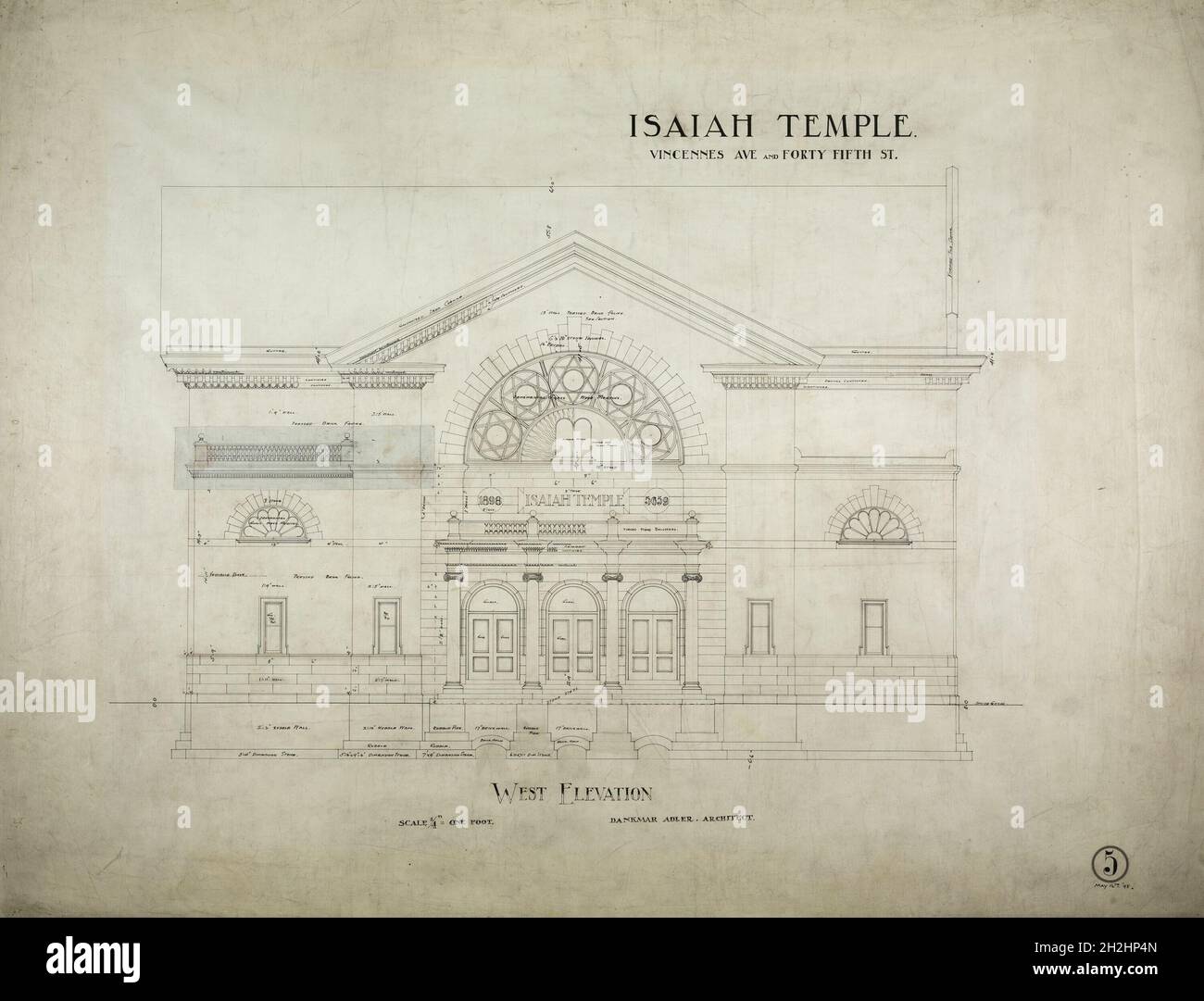 Isaiah temple hi-res stock photography and images - Alamy