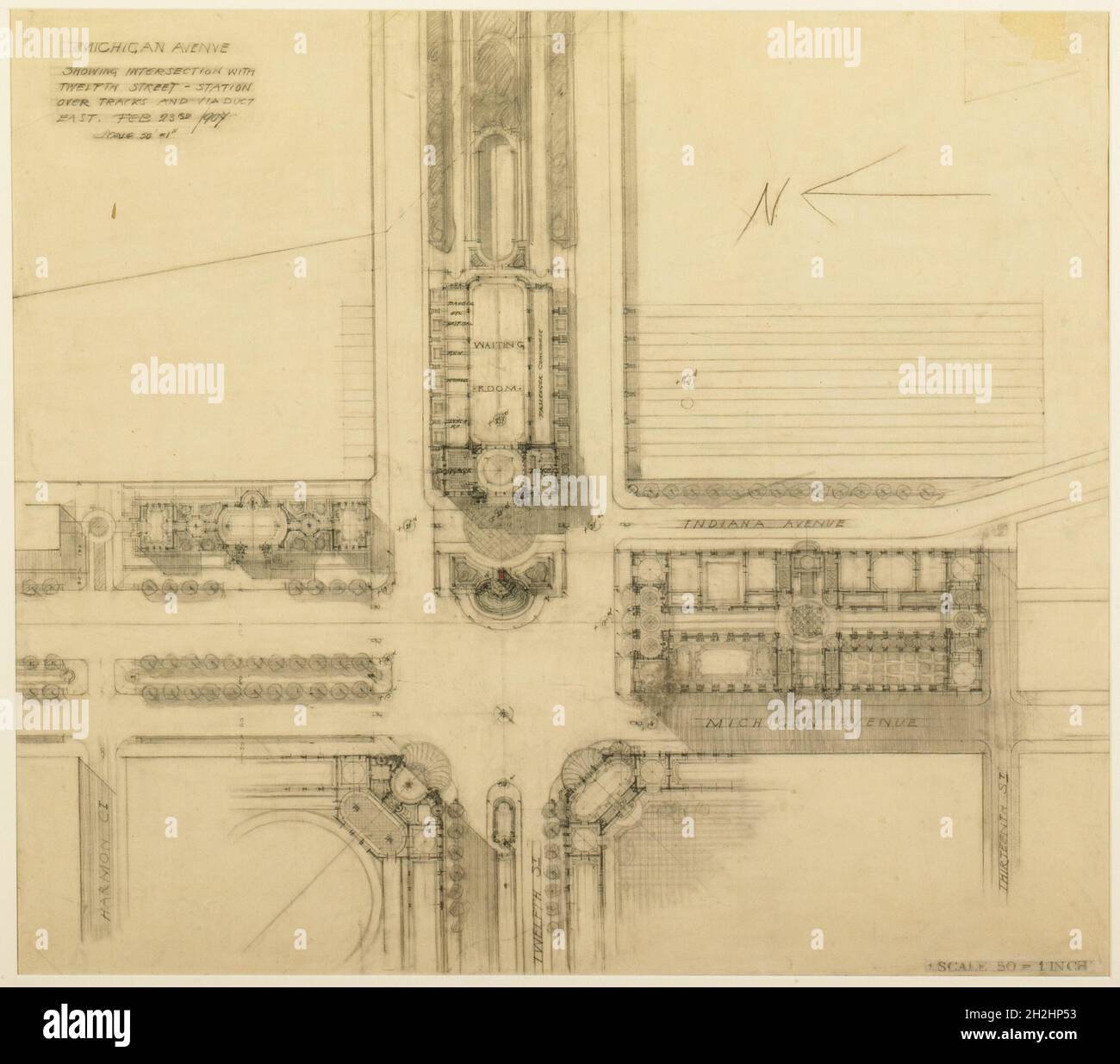 Hudson michigan map hi-res stock photography and images - Alamy