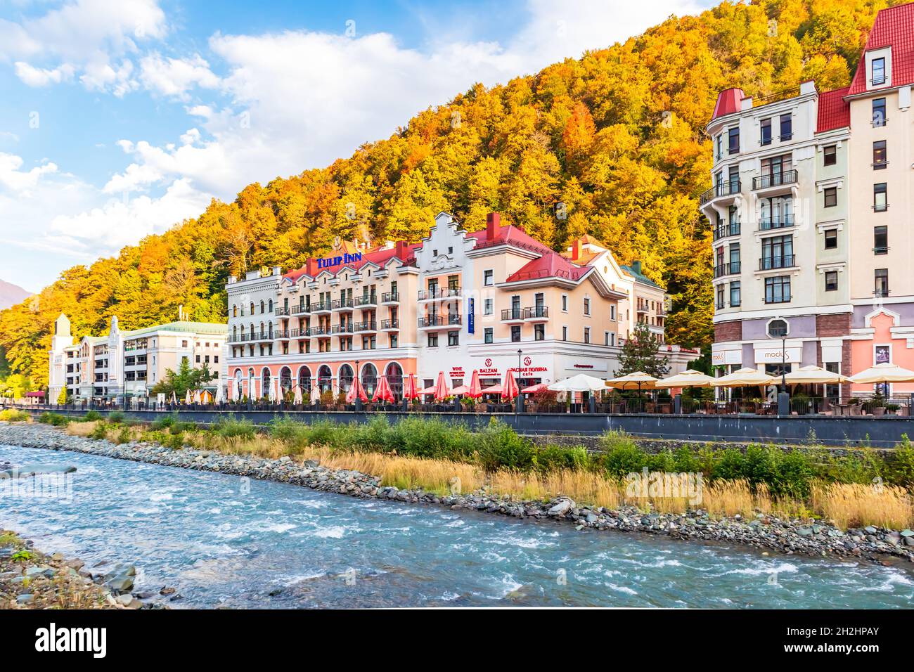 Rosa khutor hi-res stock photography and images - Alamy