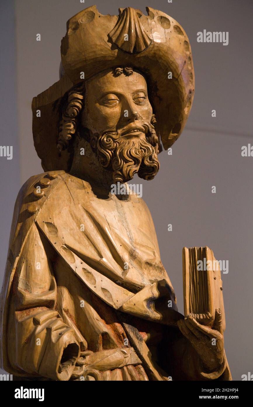Switzerland, Fribourg, Art and History Museum, Saint Jacques le Majeur ...